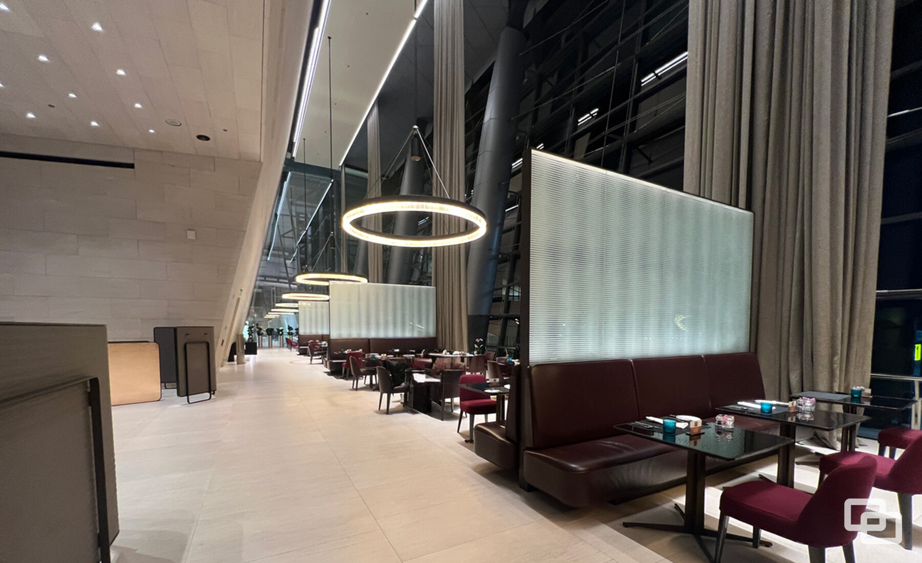 Hamad international airport - Qatar Airways Lounge